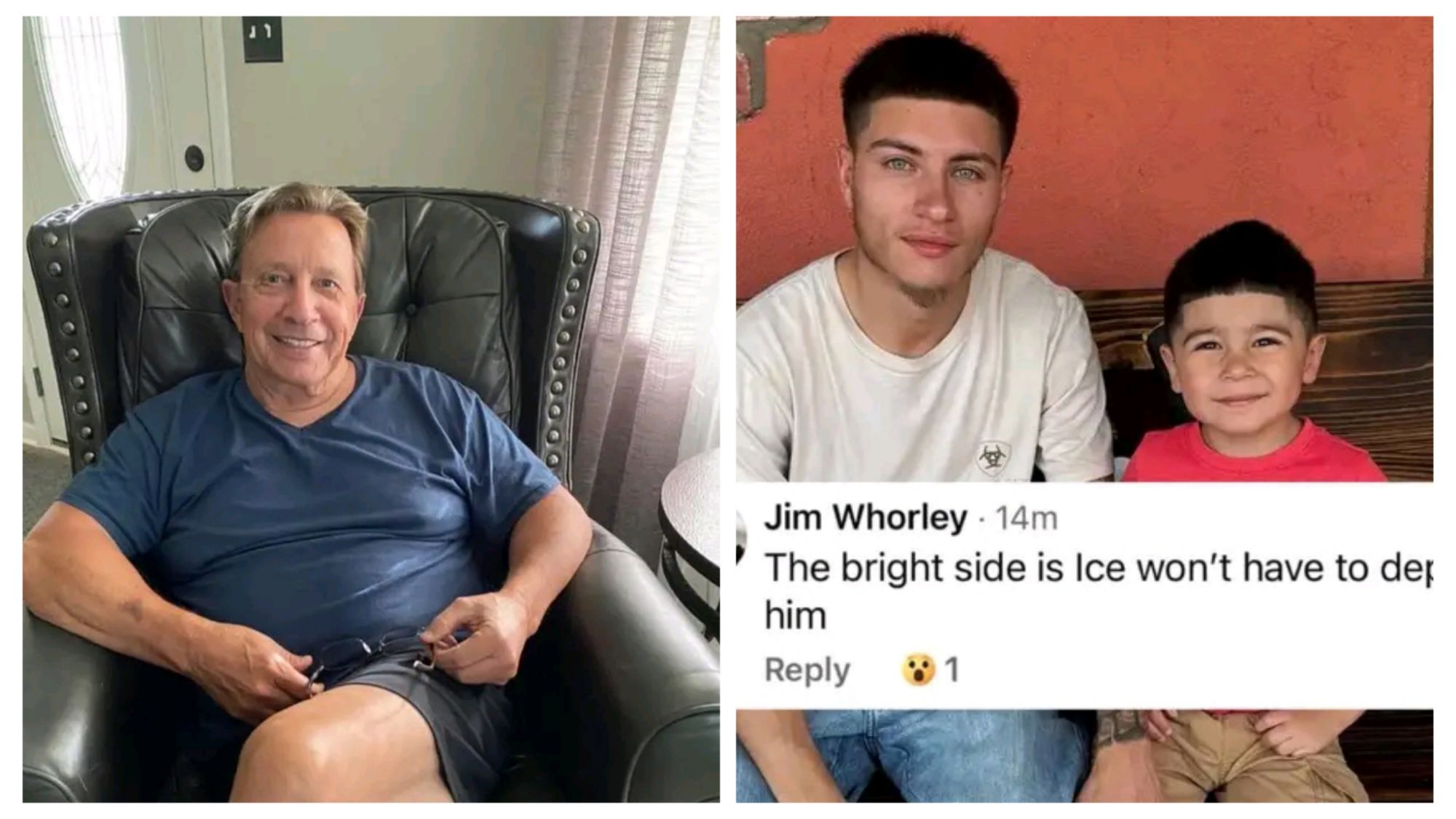 PHOTO: Jim Whorley Celebrates The Death Of Angel Rojas Crushed During ...